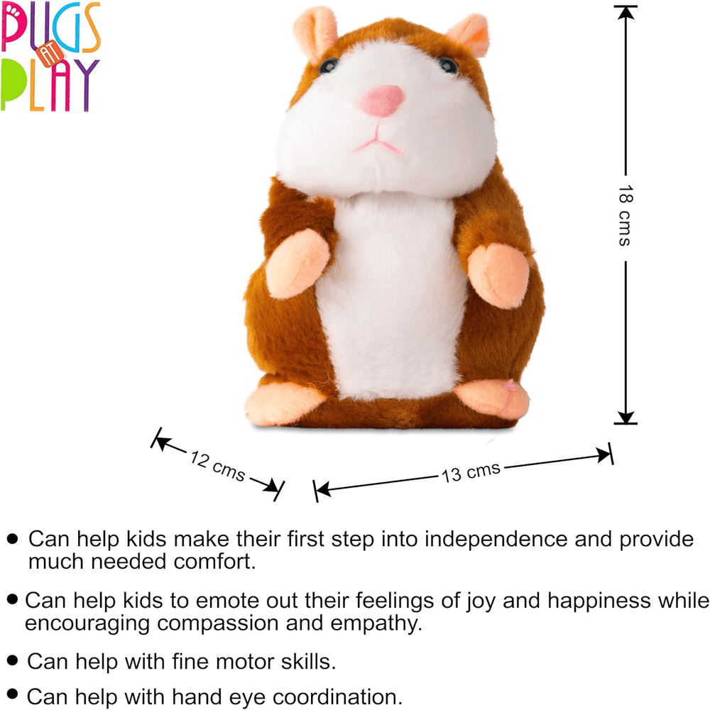 Toy. Pugs At Play Maggy The Talking Hamster