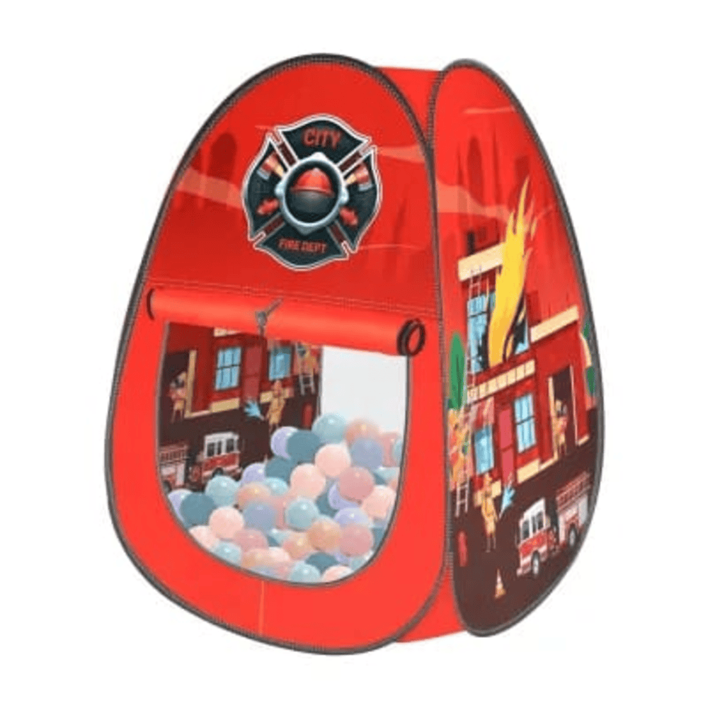 Toy. Fire truck tent
