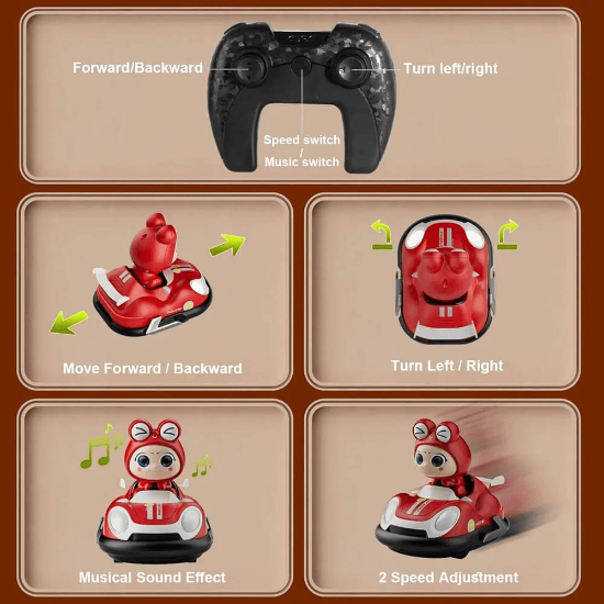 Toy. Wireless shock car