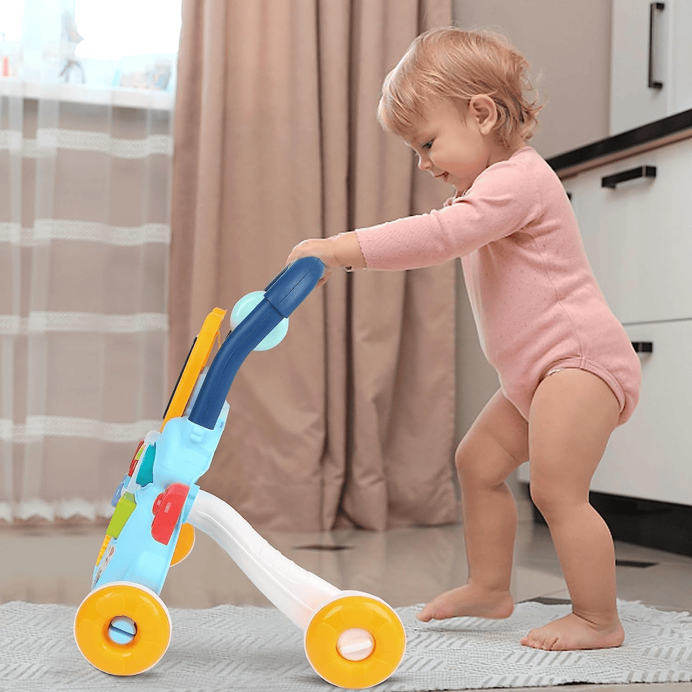 Toy. Baby Learning Walker, Sit to Stand 2 in 1 Early Educational Child ...
