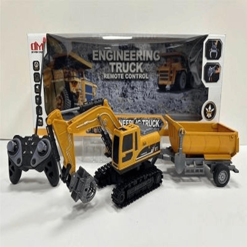 Toy. Excavator with remote control