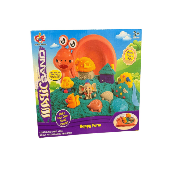Toy. Happy farm sand group