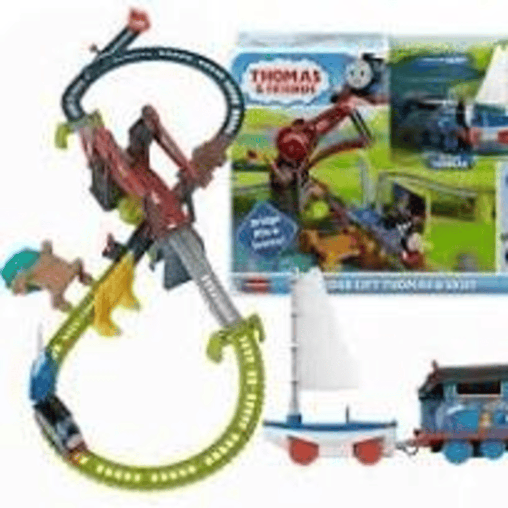 Toy. Bridge Lift Thomas & Skiff