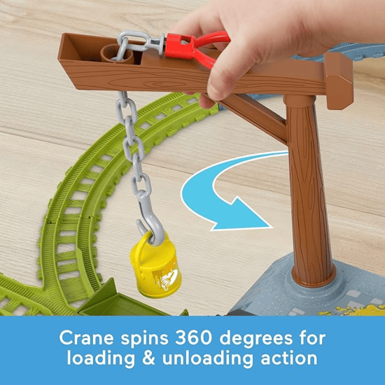 Toy. Thomas train with crane