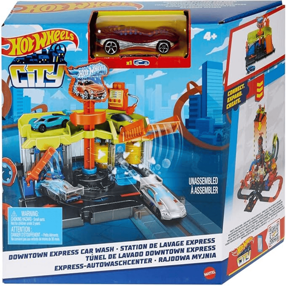 Toy. Hot Wheels - Downtown Car Wash