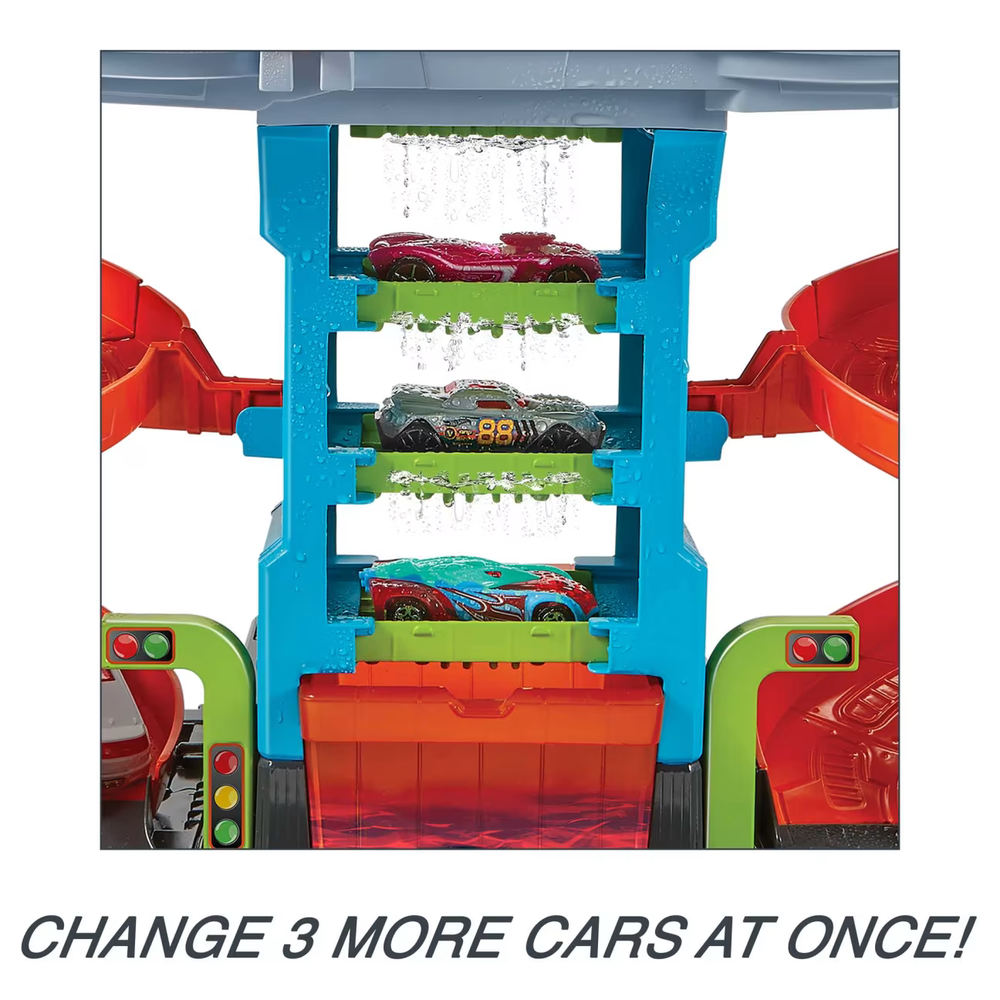 Toy. Hot Wheels Mega Tower Car Wash