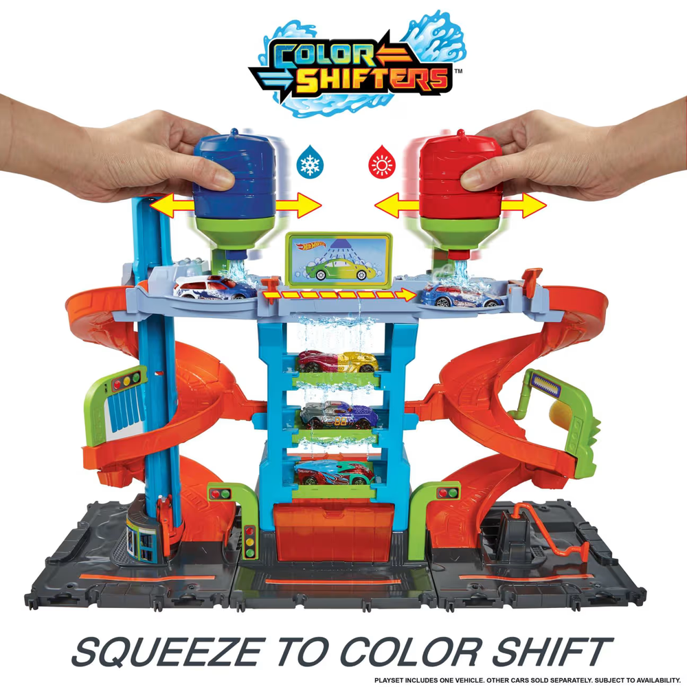 Toy. Hot Wheels Mega Tower Car Wash