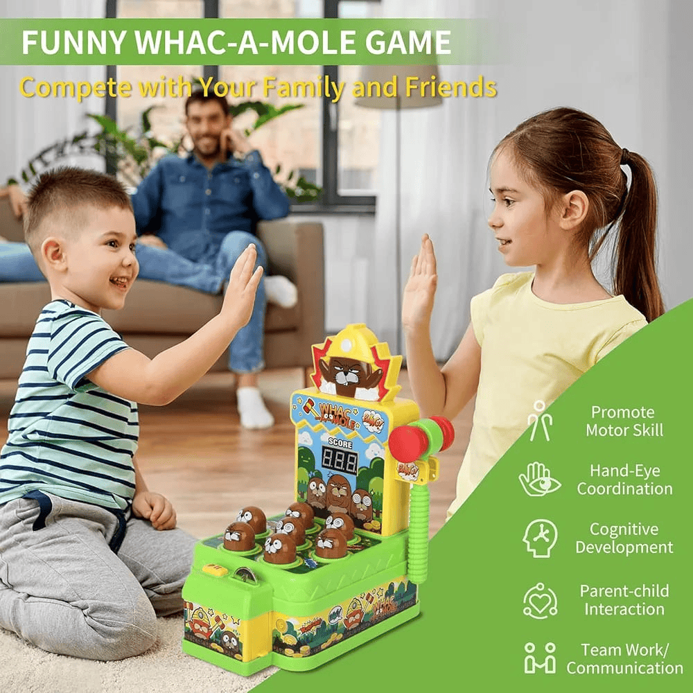 Toy. Mole hit game