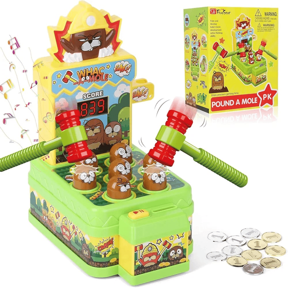 Toy. Mole hit game