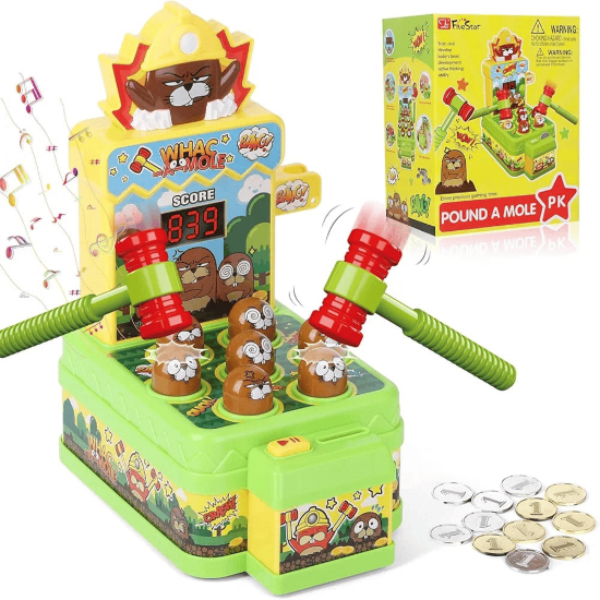 Toy. Mole hit game