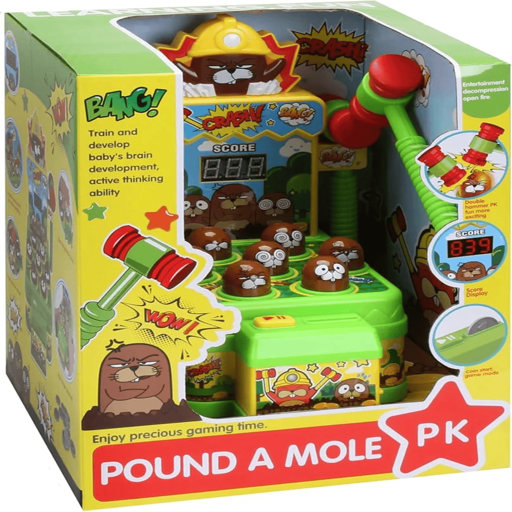Toy. Mole hit game