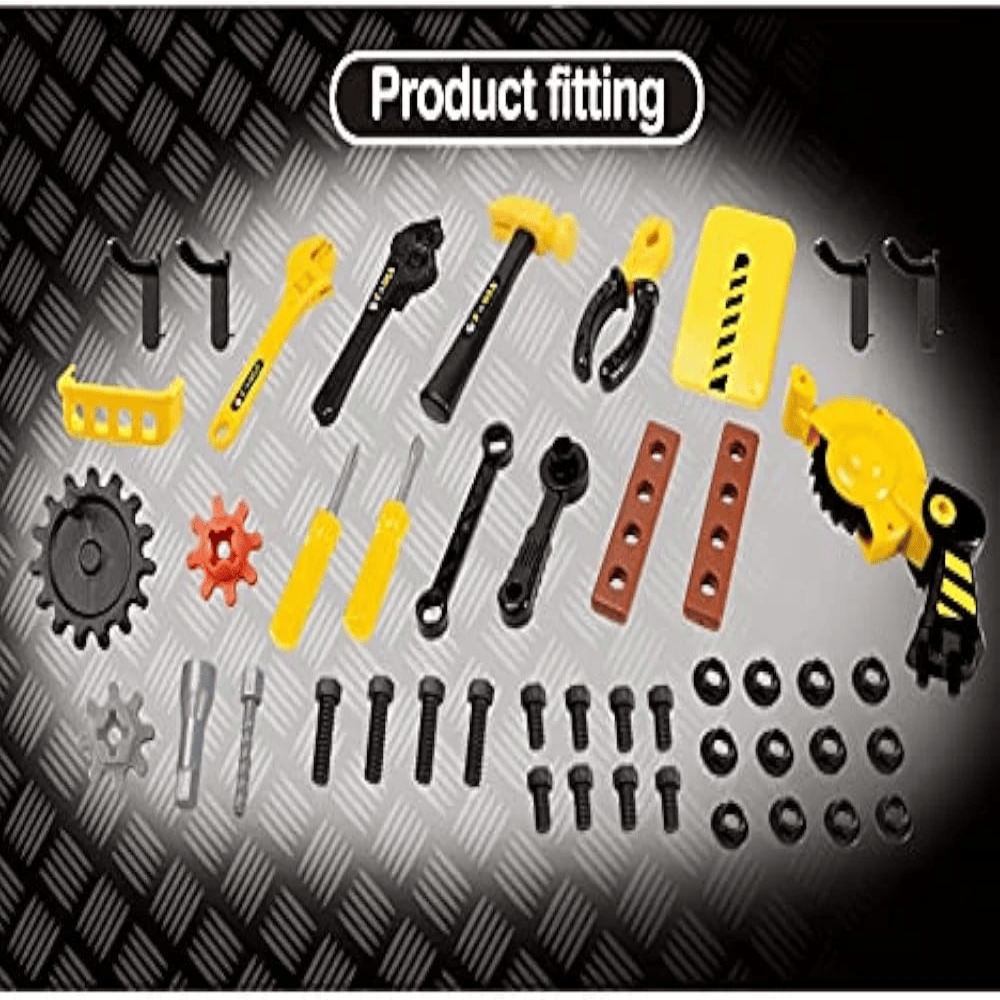 Toy. Luxury workshop tool set 3 in 1