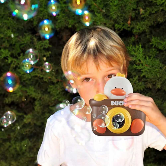 Toy. Duck bubble camera