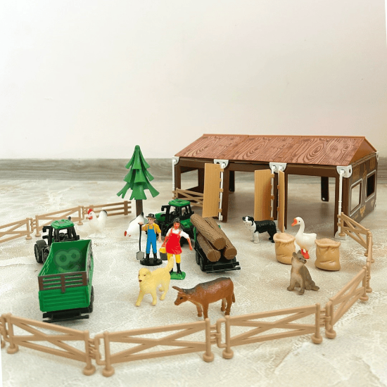 Toy. Farm toys set 94 pcs