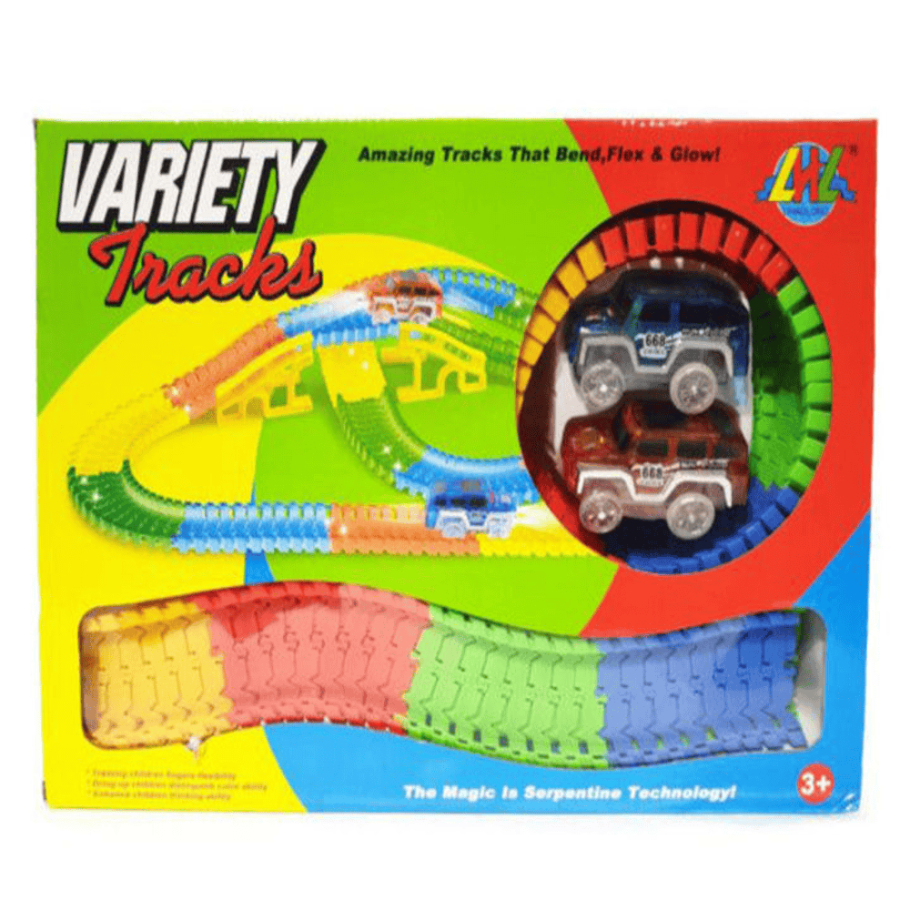 Toy. Variety Tracker Large - Bend, Flex & Glow Track