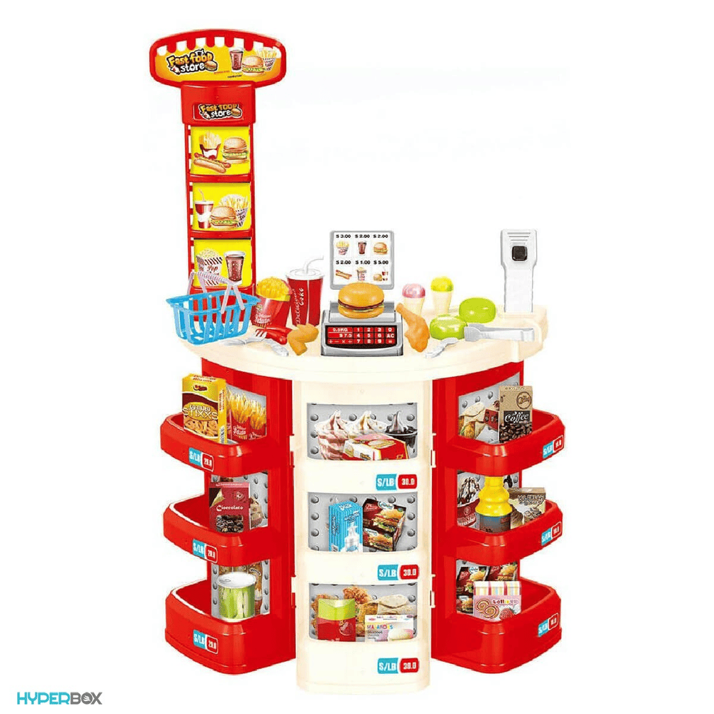 Toy. Fast Food Restaurant play set toys for kids