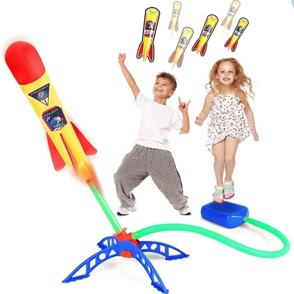 Toy. Rocket Launcher Toy for Kids with Powerful Rocket Launchers, 6 ...