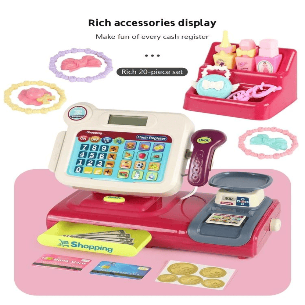 Toy. CASH REGISTER WITH SCREEN