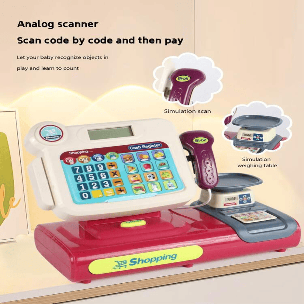 Toy. CASH REGISTER WITH SCREEN