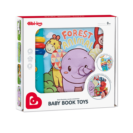 Toy. Interactive music book - Forest animals
