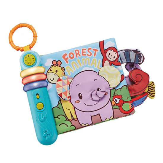 Toy. Interactive music book - Forest animals