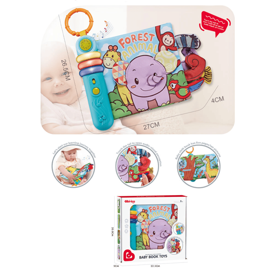 Toy. Interactive music book - Forest animals