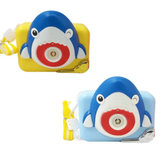 Toy. Interactive Shark shape Bubble Camera Toy for Kids with Light and ...