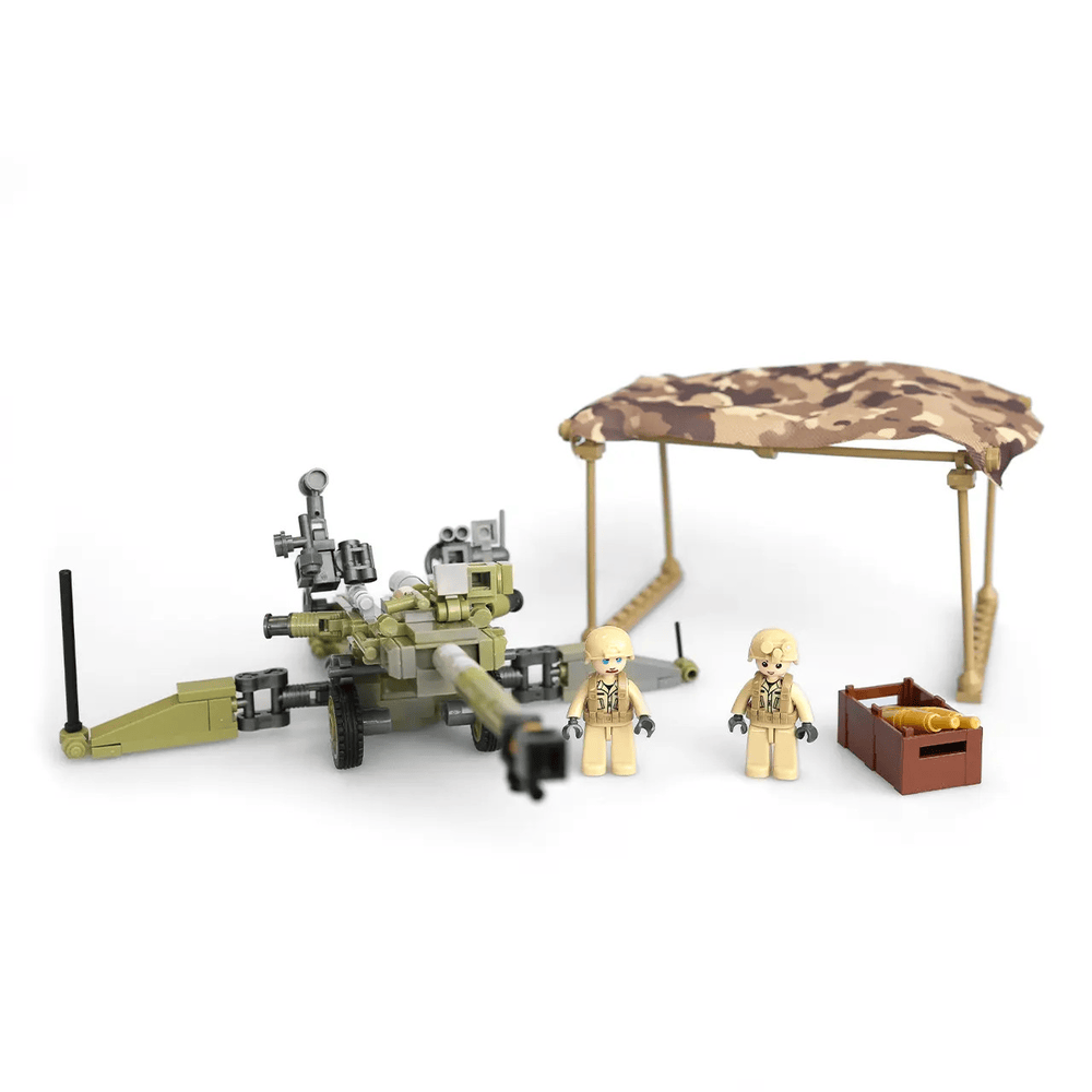 Toy. Sluban Military Howitzer Building Blocks Set