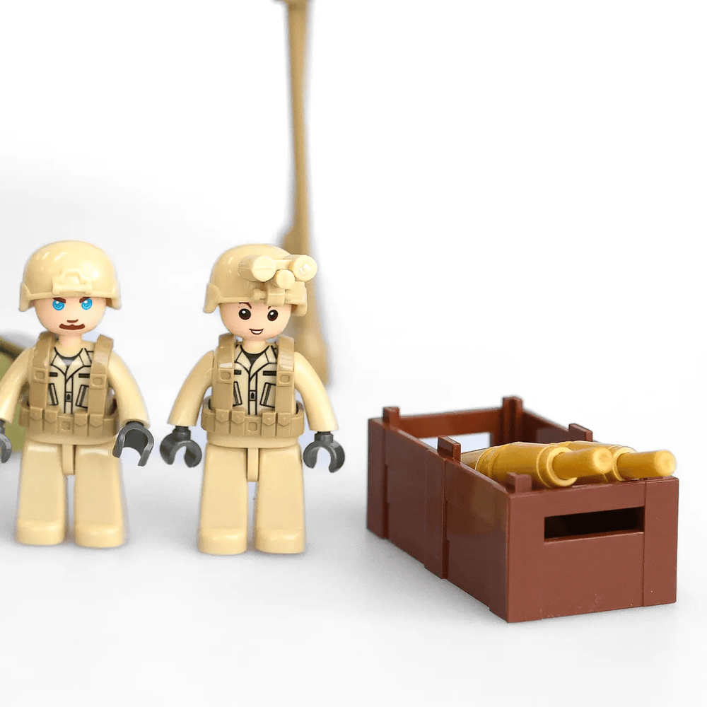 Toy. Sluban Military Howitzer Building Blocks Set