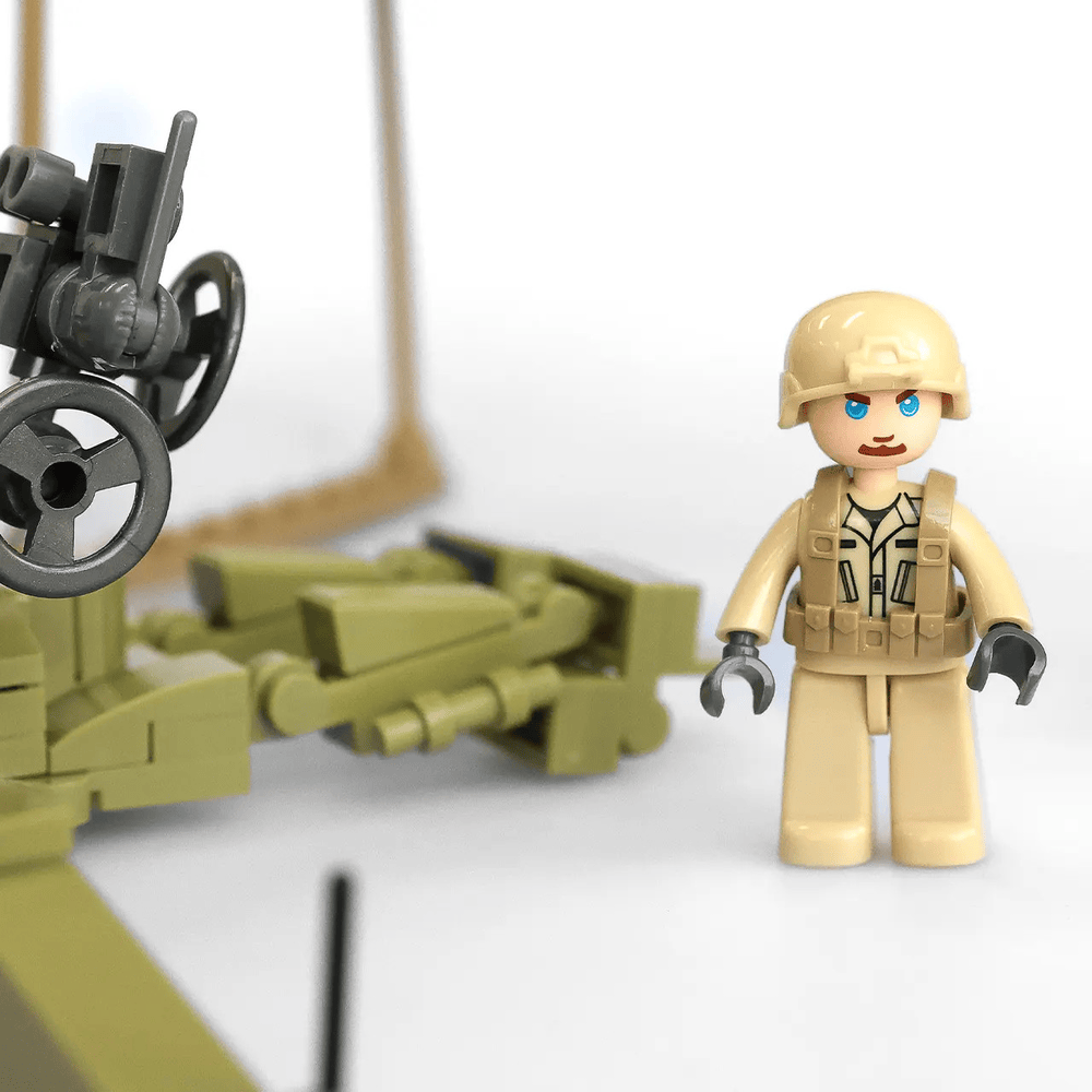 Toy. Sluban Military Howitzer Building Blocks Set