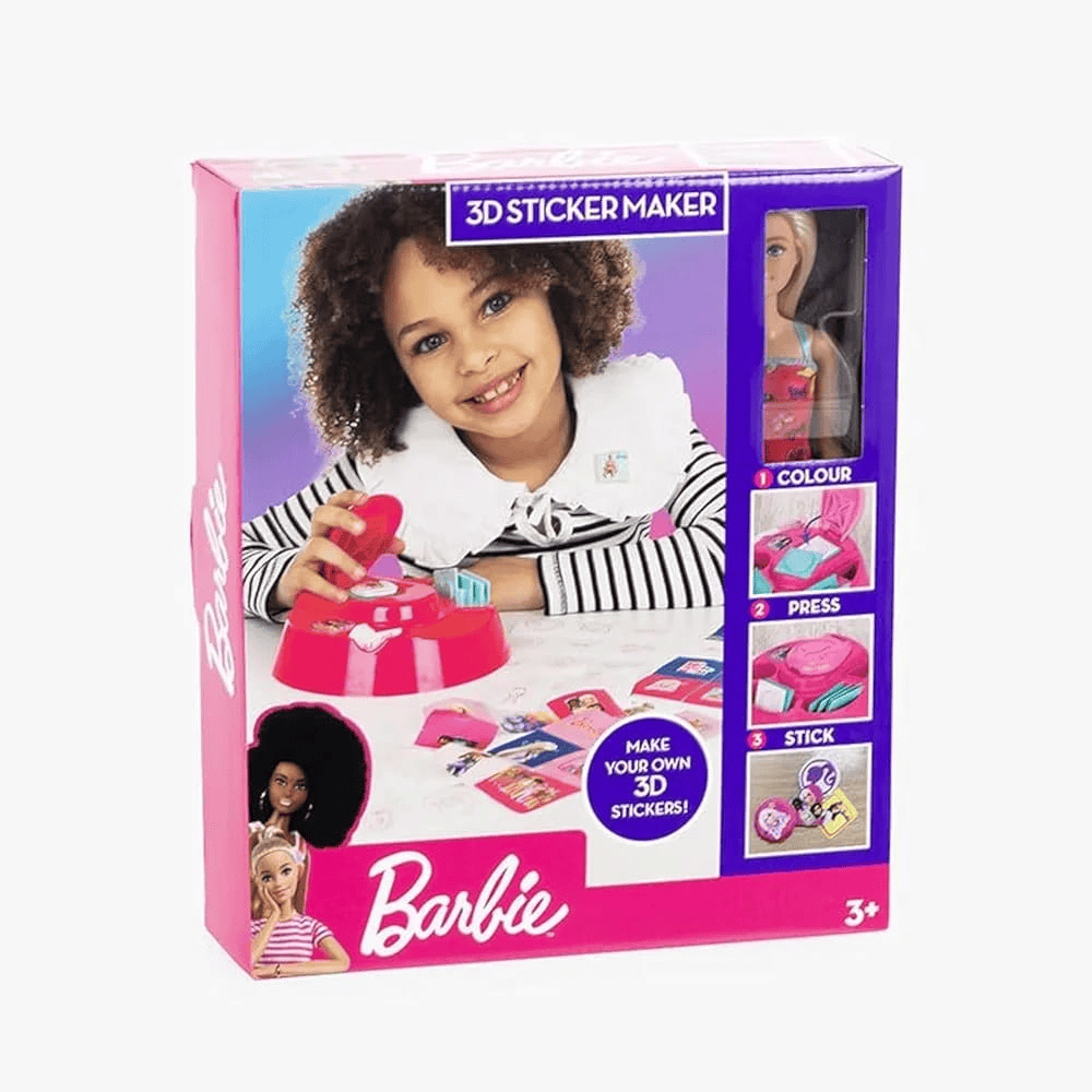 Toy. 3D Sticker Maker with Dolls