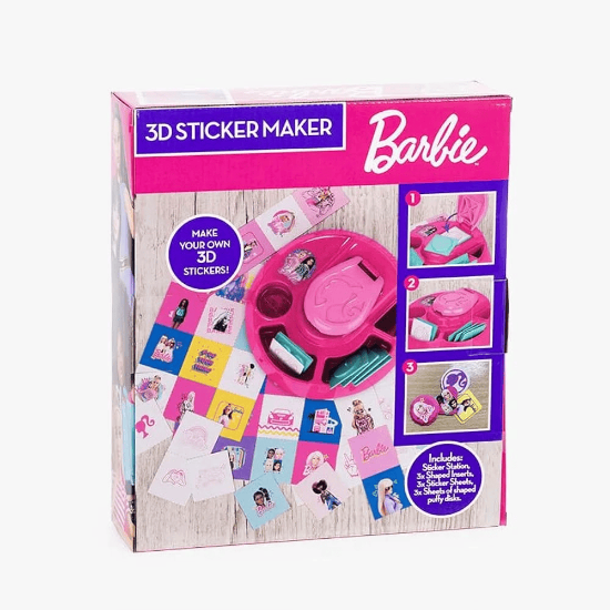 Toy. 3D Sticker Maker with Dolls